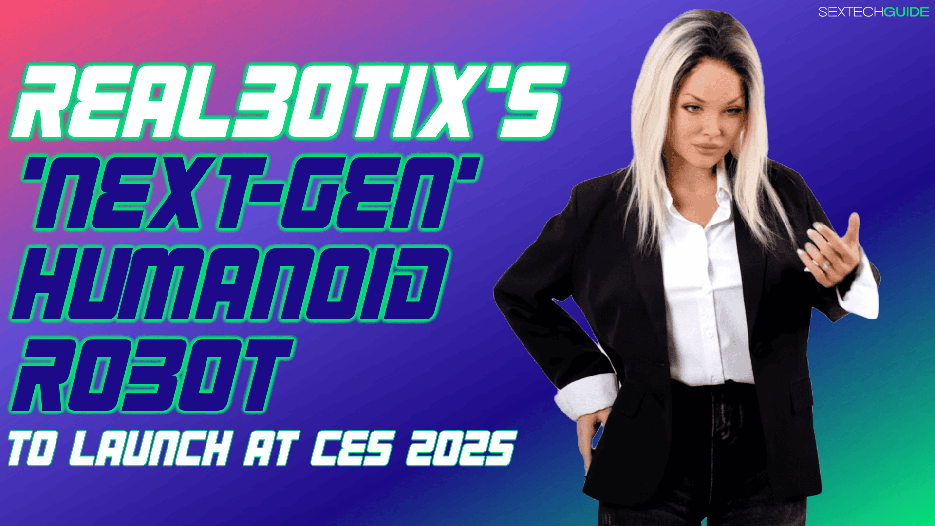 Realbotix's 'Next-gen' Humanoid Robot to Launch at CES 2025