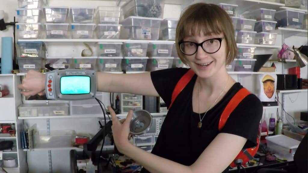 DIY exosuit uses nipple propellers to show when you're excited (yes ...